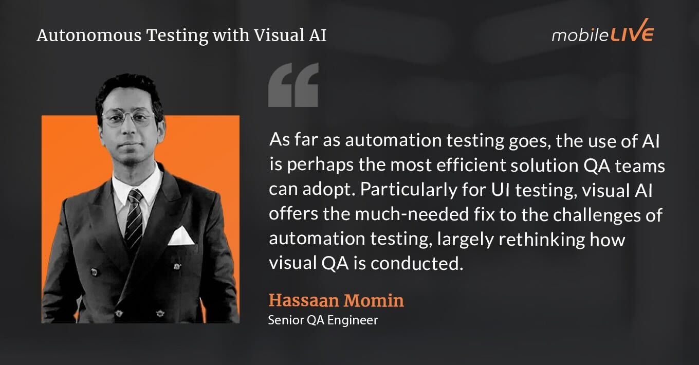 Using Visual Ai In Test Automation Tutorial For Autonomous Testing