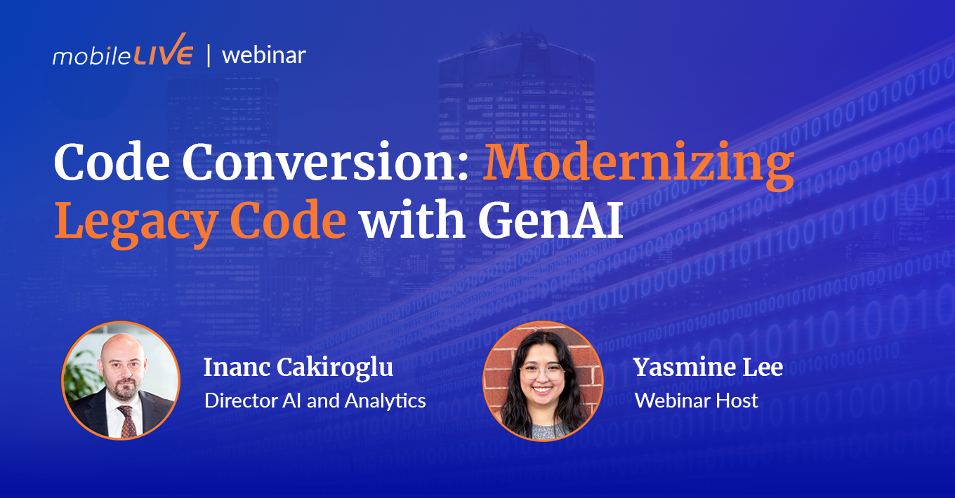 On-demand Webinar: Code Conversion: Modernizing Legacy Code with GenAI ...